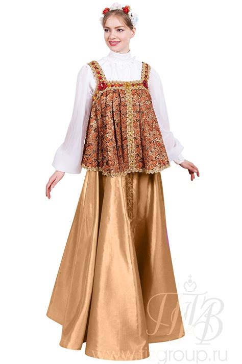 Русская народная одежда, коротена с разноцветными камнями - купить за ...