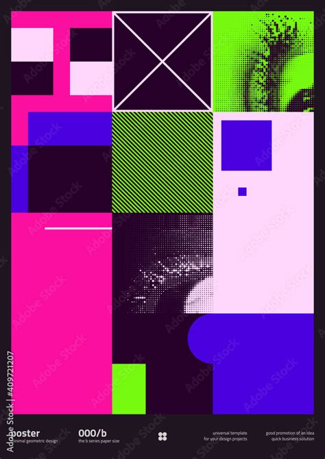 Techno Abstract Vector Pattern Design Stock-Vektorgrafik | Adobe Stock