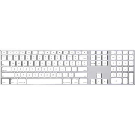 Apple Keyboard With Numeric Keypad - English (USA) MB110LL/B B&H
