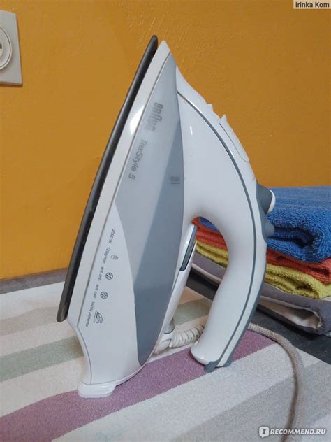 Утюг Braun TexStyle 5 - «Надёжный помощник» | отзывы