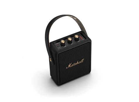 Колонка Marshall STOCKWELL II BLACK AND BRASS - купить акустику ...
