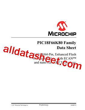 PIC18F25K80 Datasheet(PDF) - Microchip Technology