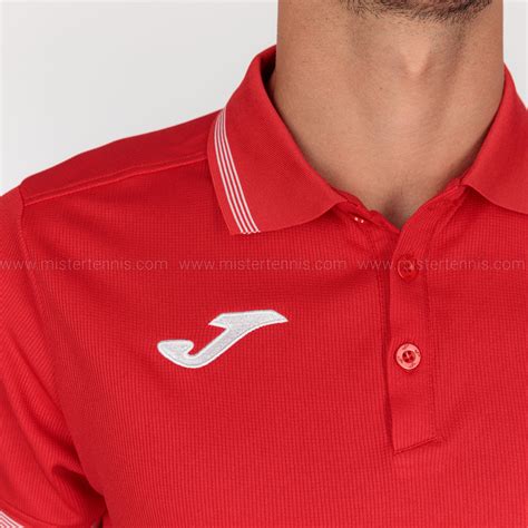 Joma Campus III Men's Padel Polo - Red