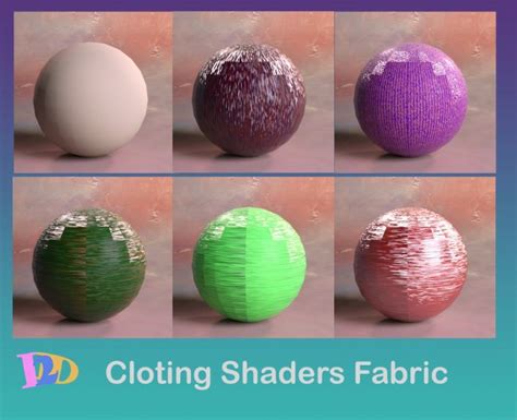 I2D Realistic Clothing Fabric Shaders | 3d Models for Daz Studio and Poser