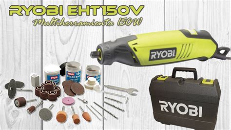 Review Ryobi EHT150V, Multiherramienta 150W - Tus Centros Comerciales