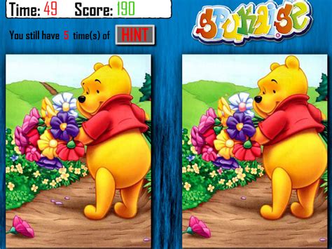 Игра Фотоохота на Винни Пуха: Найди Отличия (Winnie The Pooh Photo Hunt ...