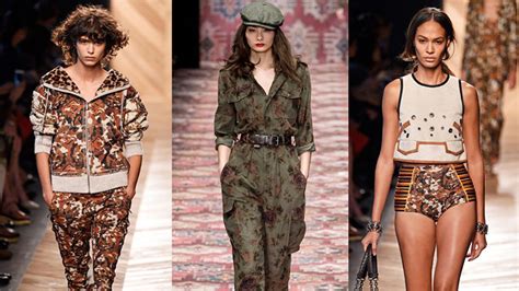 Camo Chic: Camouflage Fabrics Trend Gets Back - The Fashiongton Post