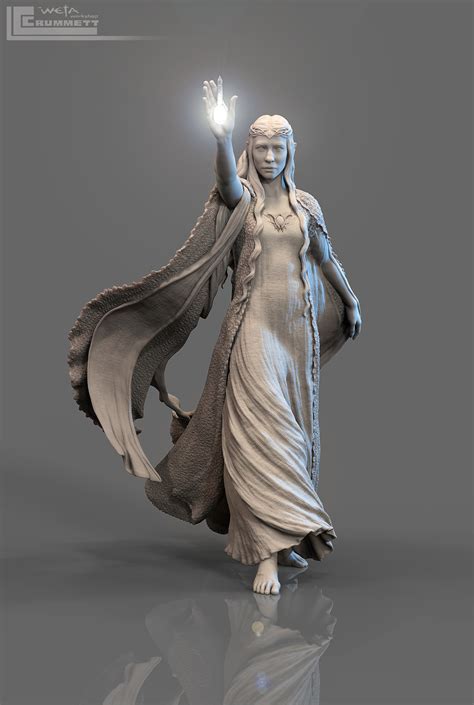 ArtStation - The Lady Galadriel at Dol Guldur