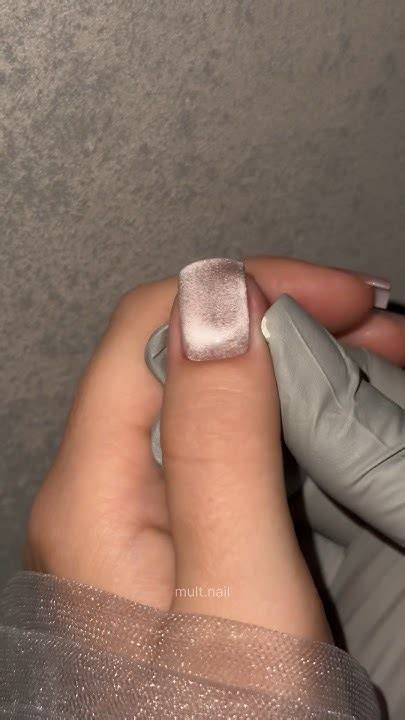 МК КОРЕЙСКАЯ ШЕЛКОВАЯ КОШКА #nails #дизайнногтей #ногти #маникюр # ...