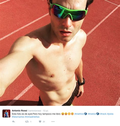 Antonio Rossi, su lado más desconocido y sexy