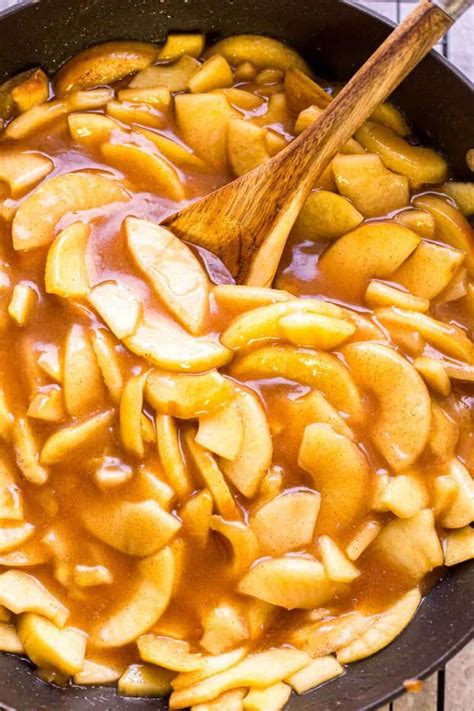 Easy Apple Pie Filling Recipe- Plating Pixels