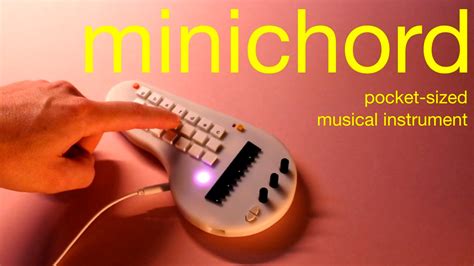 Независимый разработчик представил Minichord — карманный синтезатор для ...