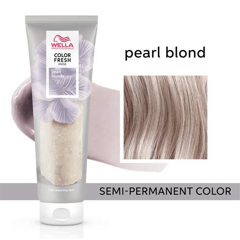 Wella Professionals Color Fresh Mask Pearl Blonde 150ml | Ladies ...