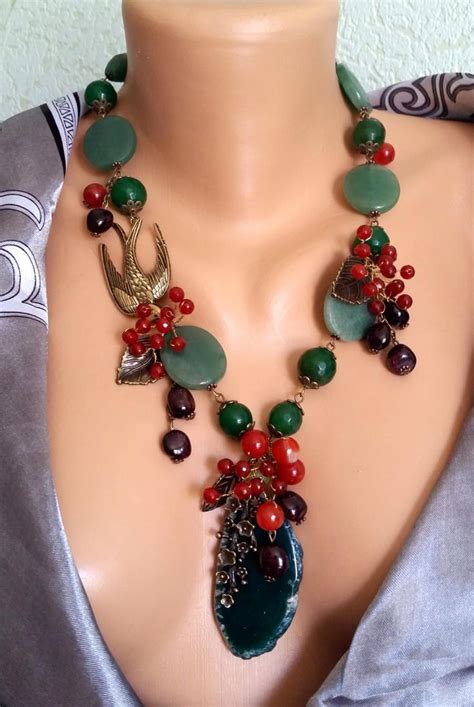 Одноклассники | Beaded necklace, Handmade beaded necklaces, Beautiful ...