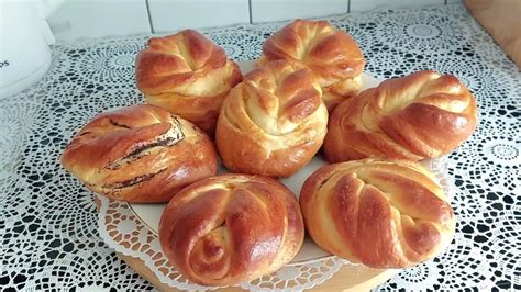 БУЛОЧКИ/Домашняя Сдобная Выпечка/два способа формирования булочек ...