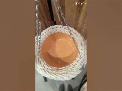 подвесное кашпо из ротанга☘️, без дренажных отверстий на дне, 12 литров ...
