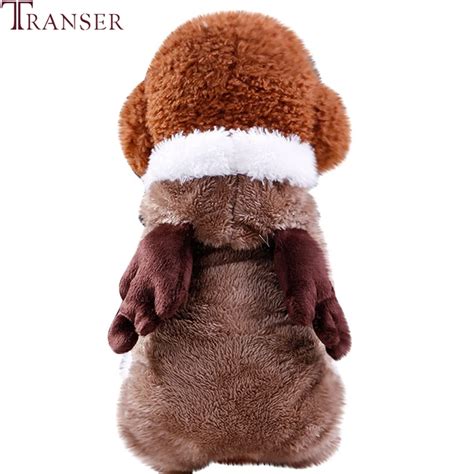 Transer костюм Лося для собак мягкий флисовый теплый комбинезон для ...