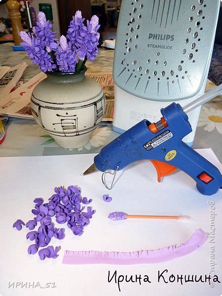 Лаванда из фоамирана. Мастер-класс - Russian-Handmade.com