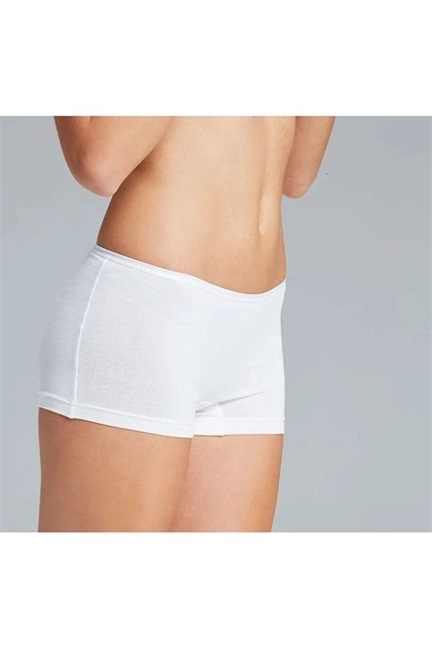 Penye Mood Penye Mood Marka Beyaz Renk 2’li Kadın Boxer - Fiyatı, Yorumları