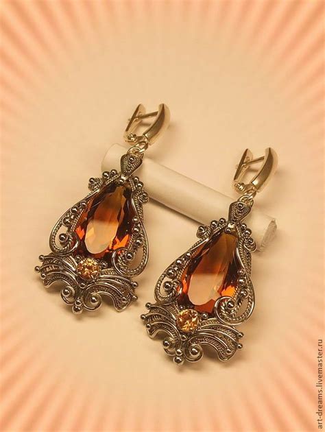 Серьги 'Аромат уходящего лета' | Magical jewelry, Girly jewelry, Gold ...