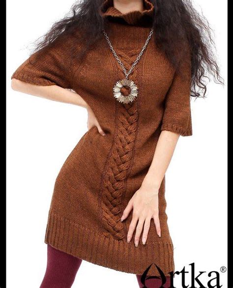Туника Artka | Kleidung, Stricken, Strickkleid