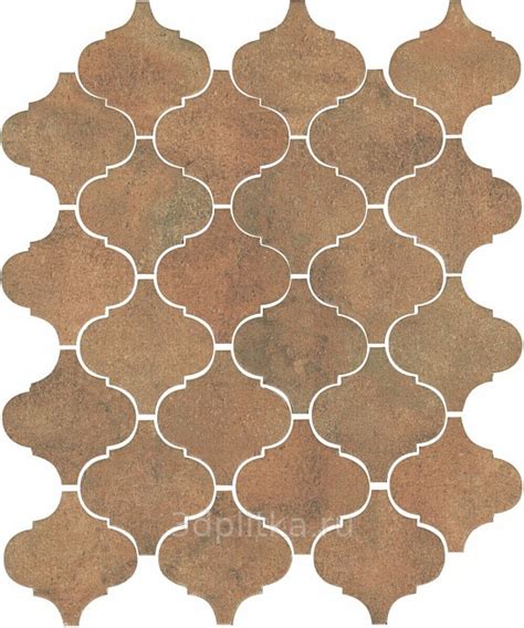 65003 Арабески котто 🏆 Рыжий 26x30 настенная плитка от Kerama Marazzi ...