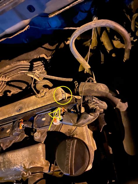 Чистка клапана отвода картерных газов 1zz-Fe — Toyota Avensis II, 1,8 л ...