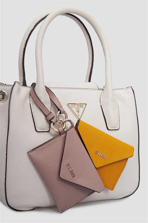 Женская белая сумка Guess HWVG78.72060;STO — Ultrashop