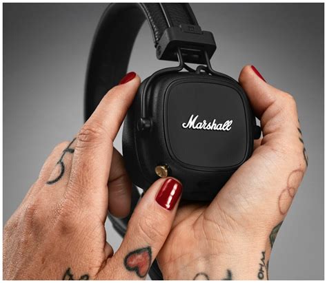 Беспроводные наушники Marshall Major IV, коричневый — купить в интернет ...