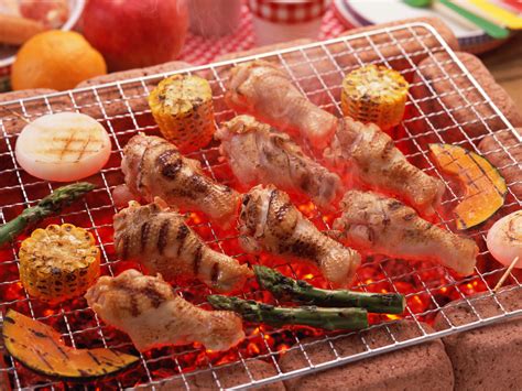 Барбекю куриные ножки - обои для рабочего стола, картинки, фото