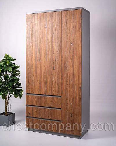 Шкаф для одежды в спальню с ящиками CHEST 120х50х240 см (ID#1856384327 ...