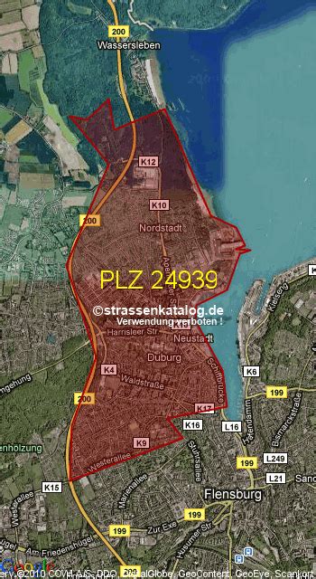 Postleitzahlgebiet 24939 - PLZ