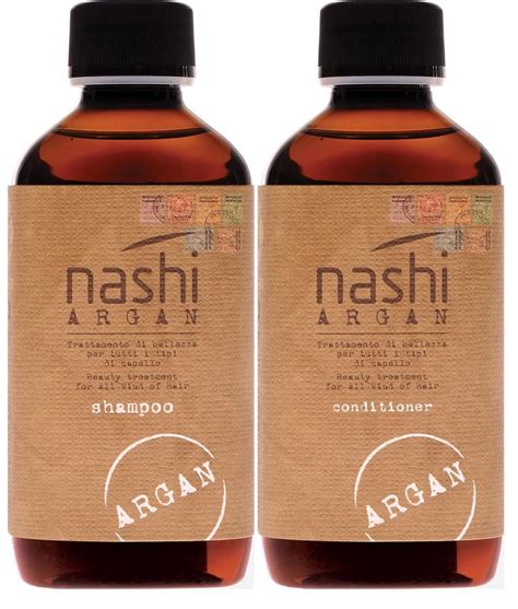 Nashi Argan Hydrating Shampoo + Conditioner | Balsam, Shampoo, Schampo