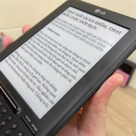 Máy đọc sách LG R6020BQ màn 6 inch - Mới 100 nguyên hộp - MixASale
