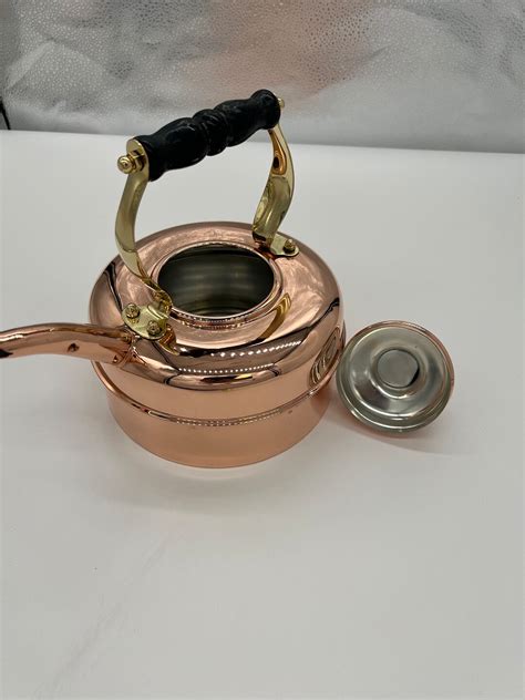 Vintage Simplex Solid Copper Teapot Tea Kettle Made in England - Etsy