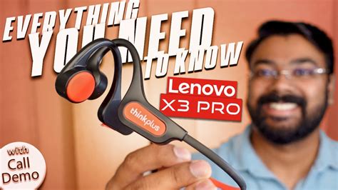 Lenovo X3 Pro Indepth Review | Bone Conduction Headphones Under $20 ...