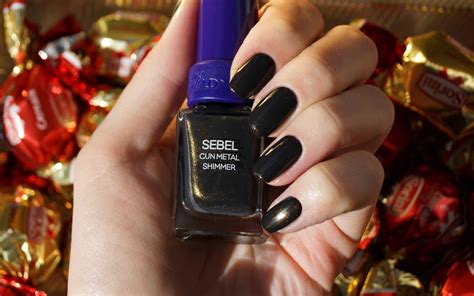 Beauty Unearthly: Christina Fitzgerald Sebel Gun Metal Shimmer swatches ...