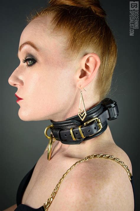 Obedience BDSM Collar Remote Control Premium Leather - Etsy