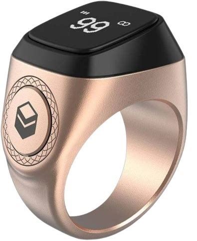 Купить Смарт-кольцо iQibla Zikir ring pro золотистый в Алматы – Магазин ...
