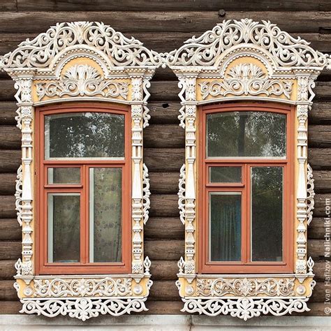 Наличник на окна в деревянном доме: 70+ фото оригинальных идей