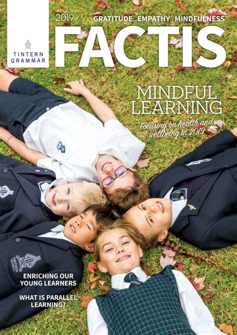 2019 Factis Magazine out now! | Tintern Grammar