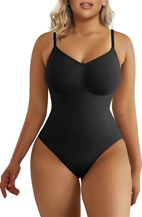 SHAPERX Shapewear Damen Bauchweg Bodysuit Formender Body Shaper ...