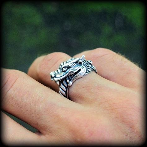 Балийское кольцо "Дракон" | Silver rings, Silver, Dragon ring