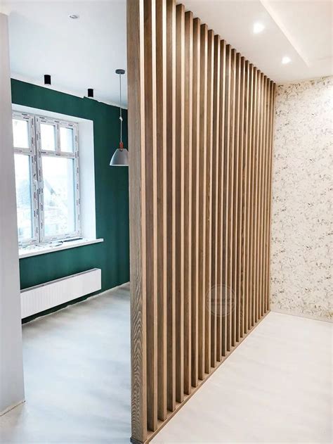 Реечные перегородки для зонирования, перегородки из реек | Room ...