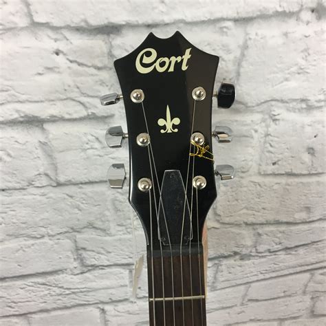 Cort Les Paul Copy Electric Guitar in Black - Evolution Music