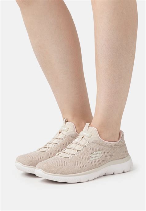 Skechers Sport SUMS - Półbuty wsuwane/taupe - Zalando.pl