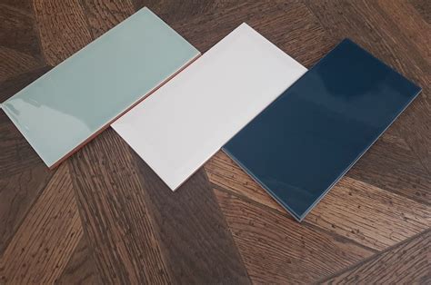 Плитка белая 10х20 для стен Biselado Blanco Brillo Dar Ceramics в Спб.