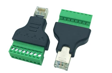 Купити RJ45 конектор із клемною колодкою, ціна 193.60 ₴ - Prom.ua (ID ...