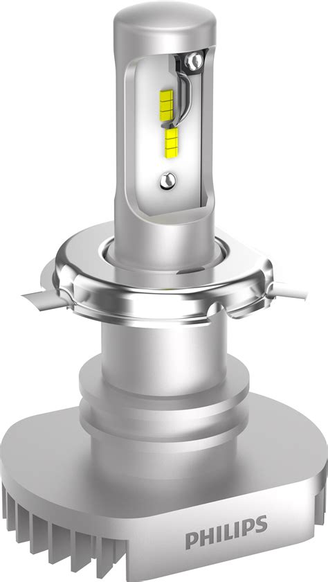 Philips Ultinon LED pærer H4 giver 160% mere lys | Landberg.dk