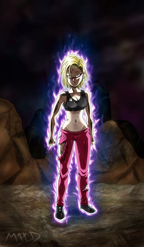 Android 18 Ultra Instinct by Madmaxepic on DeviantArt